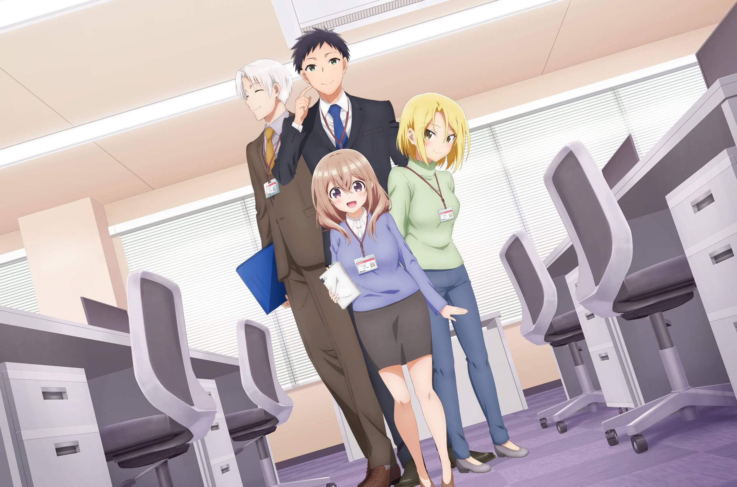 uchi no kaisha no chiisai senpai no hanashi akina chihiro hayakawa chinatsu katase shiori ...